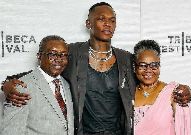 Who are Israel Adesanya’s parents?