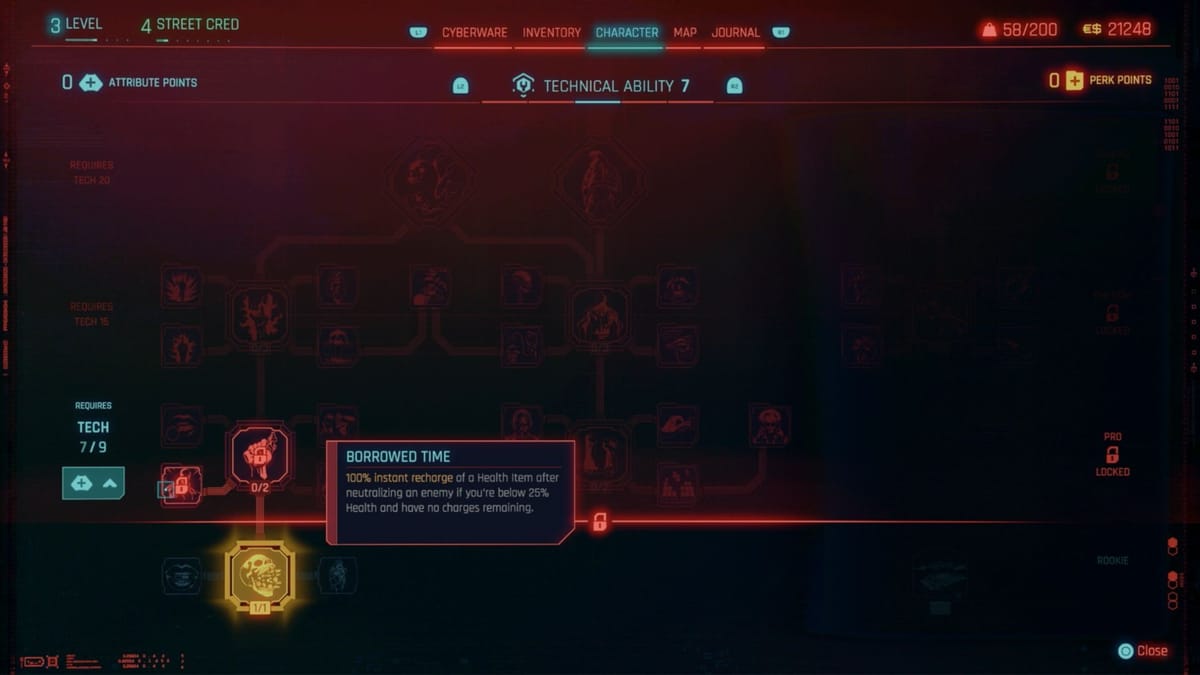 10 best Technical ability perks to get first in Cyberpunk 2077 Phantom ...