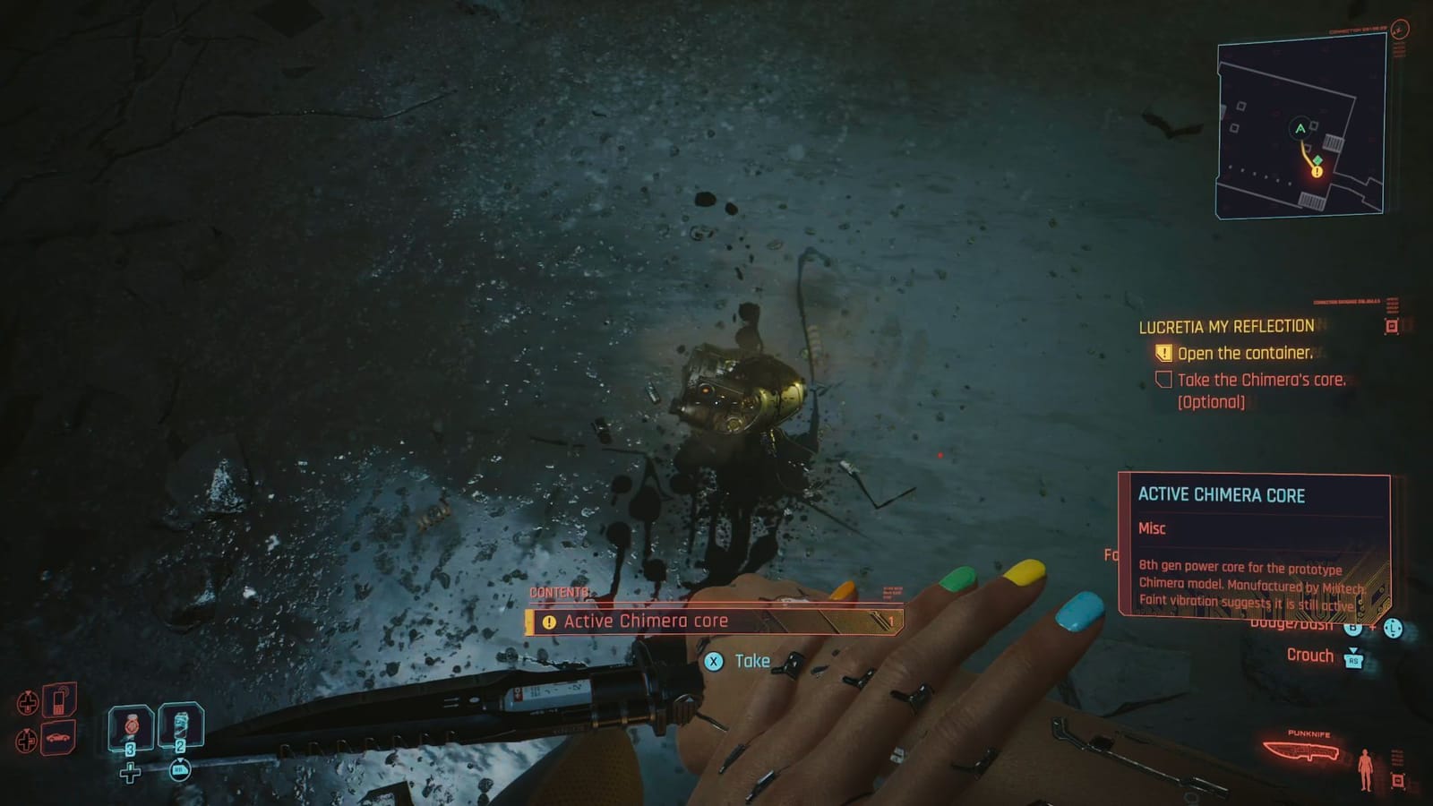 Cyberpunk 2077 Phantom Liberty (2.0): Chimera 0005-C M boss guide