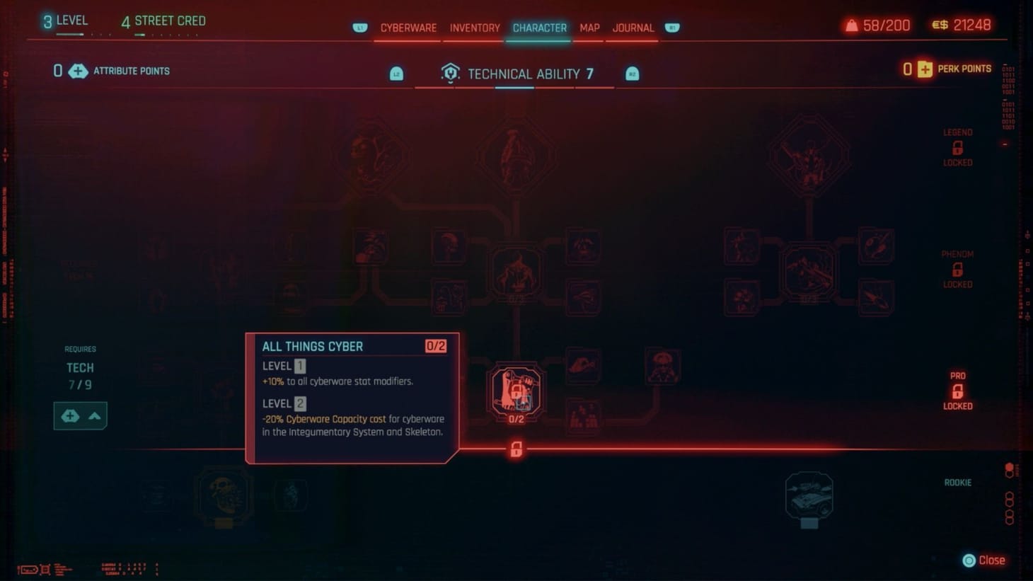 10 best Technical ability perks to get first in Cyberpunk 2077 Phantom ...