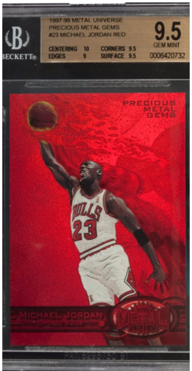 5 most valuable Michael Jordan basketball cards