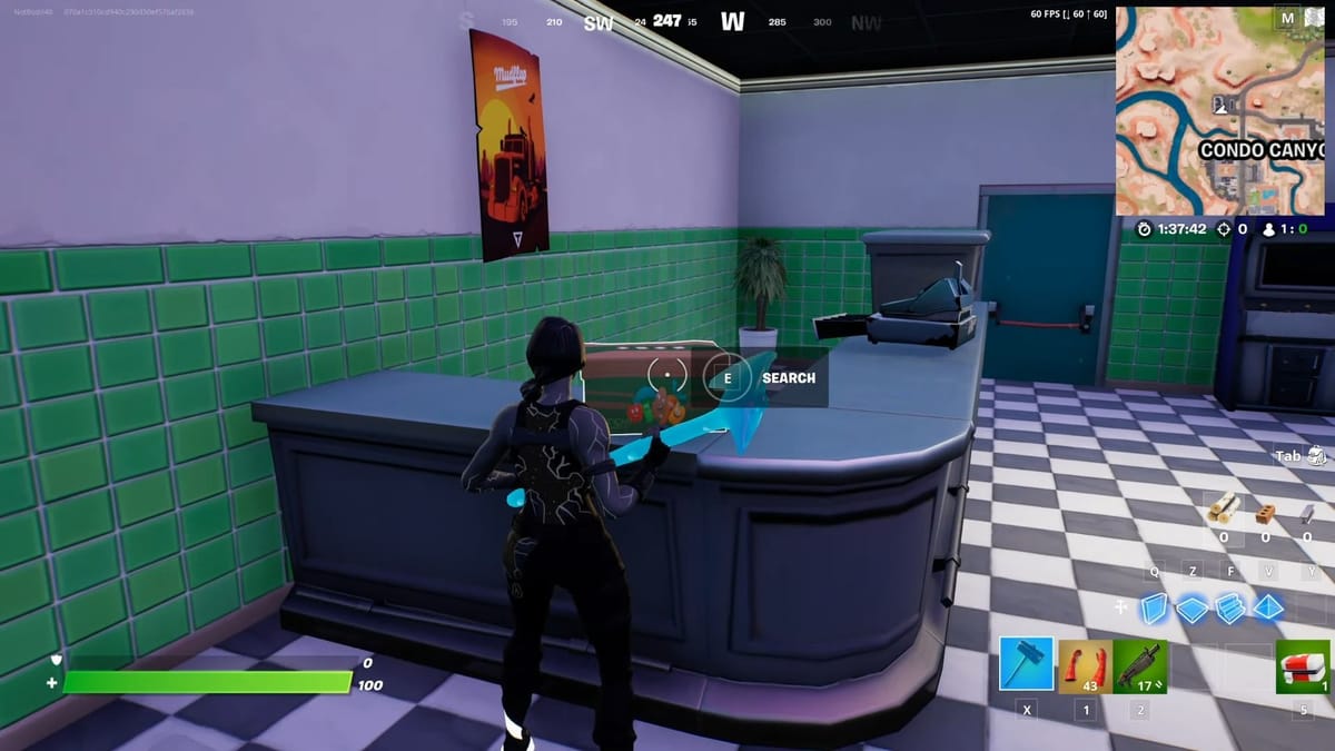 Food: Fortnite: Restore health or gain shields by consuming food