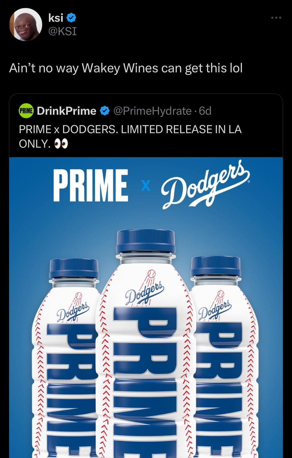 Who is Wakey Wines? Controversial Prime reseller accepts KSI's ...