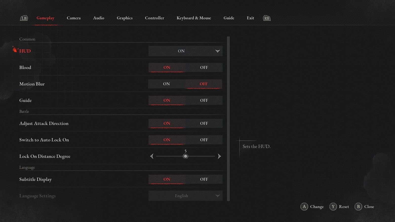 Lies of P settings you need to change before playing