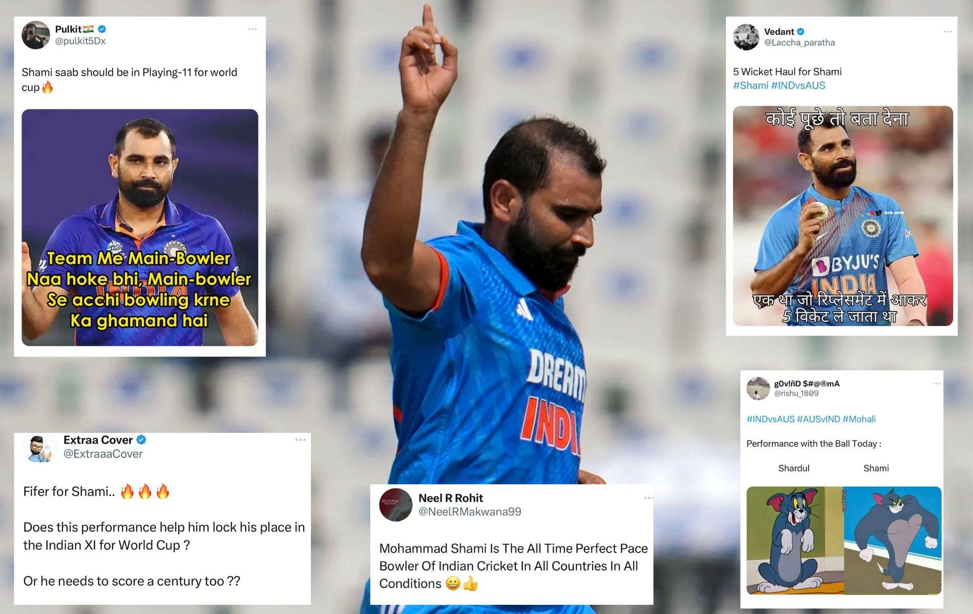 "'Shami-fied' the Australian batting lineup" - Fans erupt as Mohammed ...