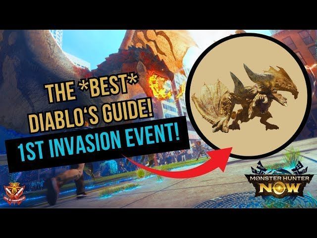 Monster Hunter Now Diablos Invasion event: Release Date, Bonuses, and more