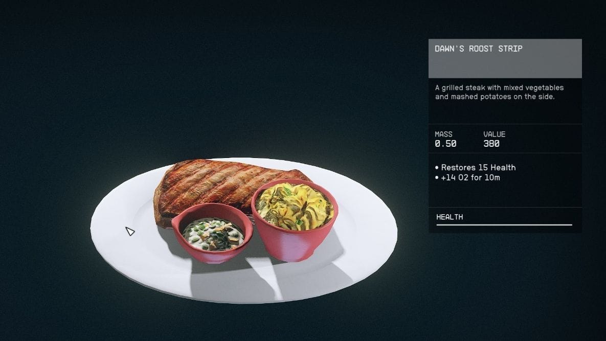 10 best Starfield food and items for healing