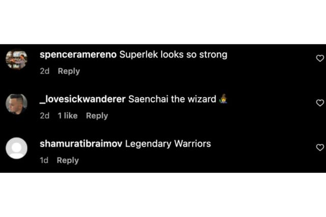 “Legendary warriors” - Superlek puts in the work with legendary ...