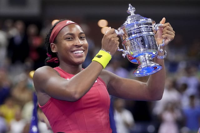"Coco Gauff took the mic so she could drop it" - Tennis fans in awe as ...