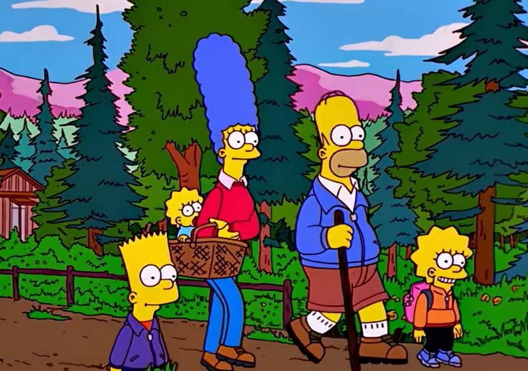 Why are The Simpsons yellow?