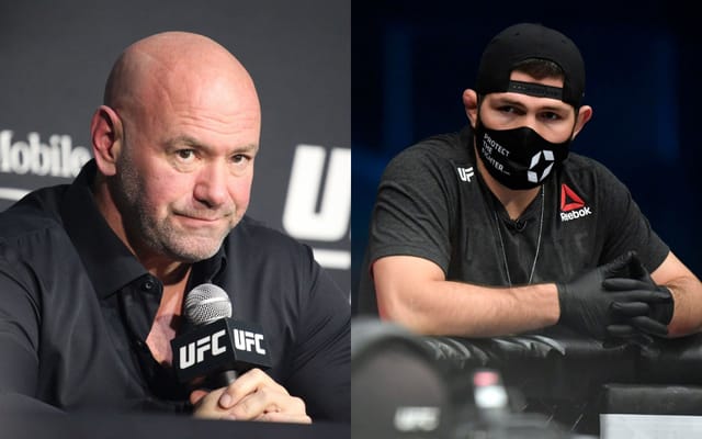 Dana White gives strong opinions about COVID mask mandates making a ...