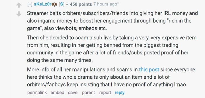 Twitch streamer under fire for allegedly scamming her subscriber in ...