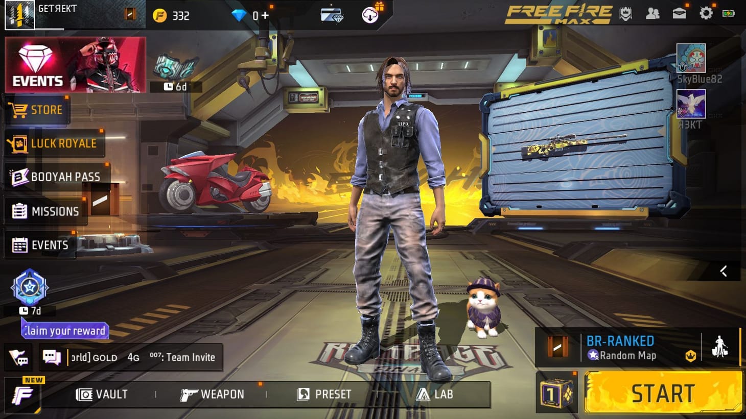Free Fire India: Best sensitivity to use for more headshots