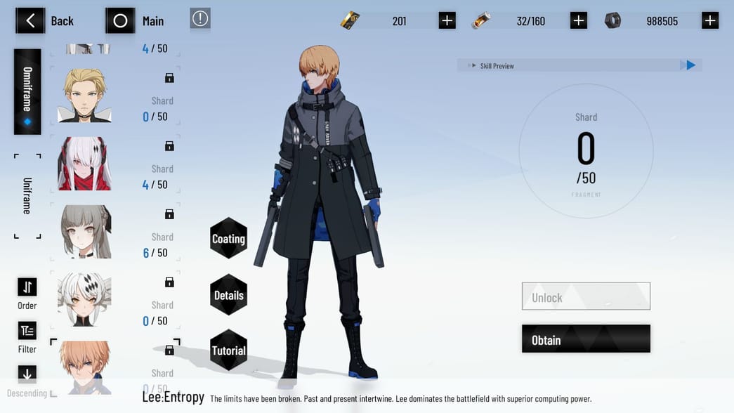 Best character to select from the free S rank selector in Punishing ...