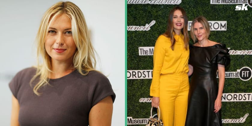 Maria Sharapova: Maria Sharapova stuns in yellow dress while attending ...