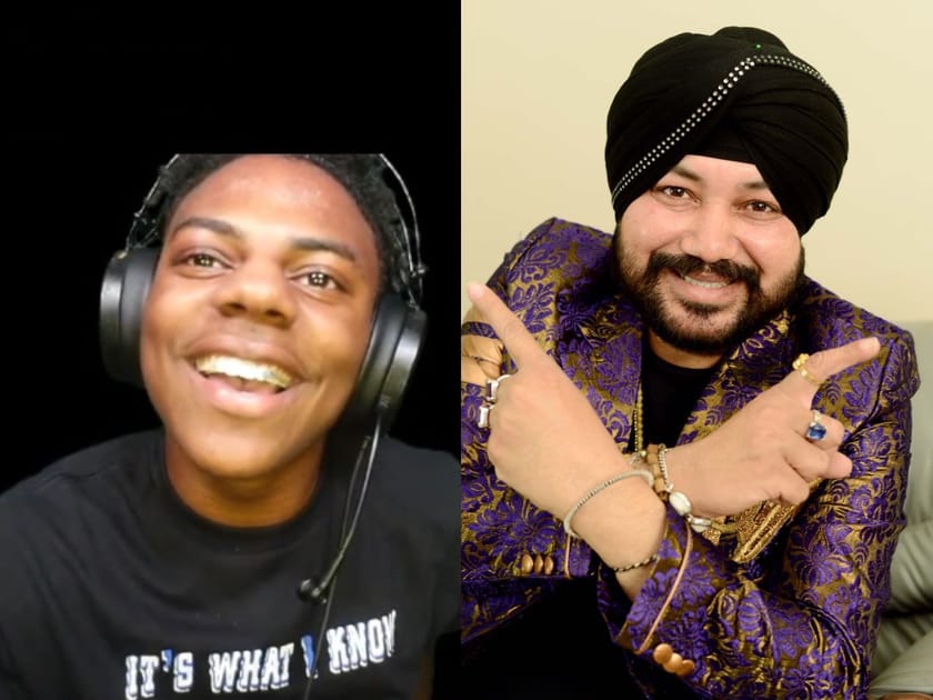 "Do I go?": IShowSpeed in disbelief as Indian singer Daler Mehndi ...
