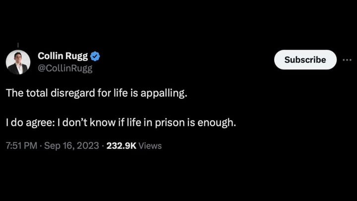 "The total disregard for life is appalling": Andreas Probst video goes ...