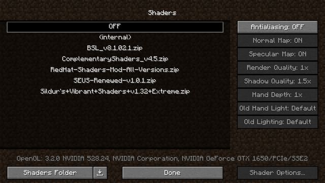 Minecraft: How to boost FPS while using shaders?