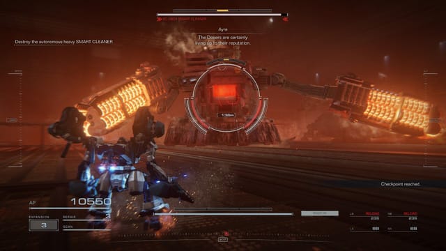 Armored Core 6 Smart Cleaner boss guide - Best build, weapons, OS ...