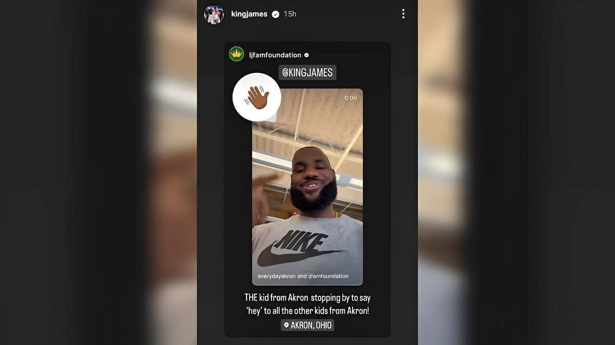 LeBron James is over the moon as Kent State student set to become the ...