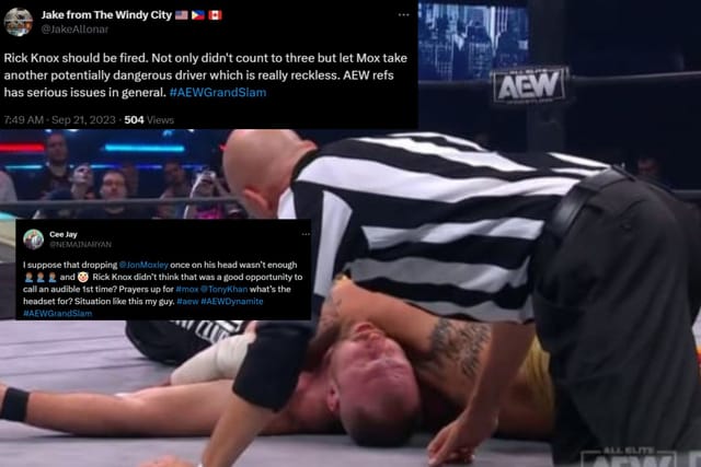 Who is Rick Knox? Here's why the AEW referee is trending after ...