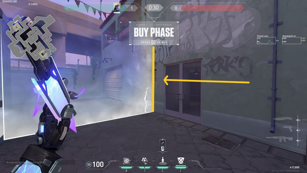 Valorant guide: Best KAY/O Knife lineups on Sunset map