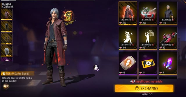 Devil May Cry: Free Fire MAX में DMC Ring इवेंट: इनामों, आखिरी डेट ...