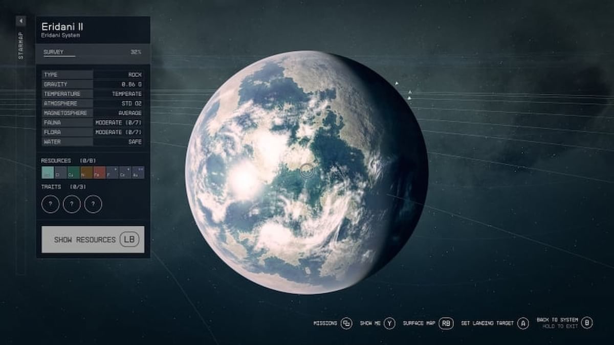 Starfield player finds planet Reach from Halo