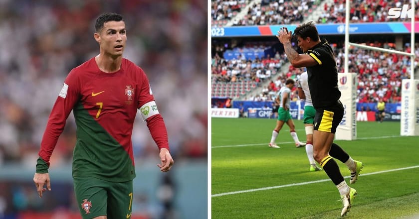 "I absolutely love Ronaldo" - Wales rugby star who copied Siuuu ...
