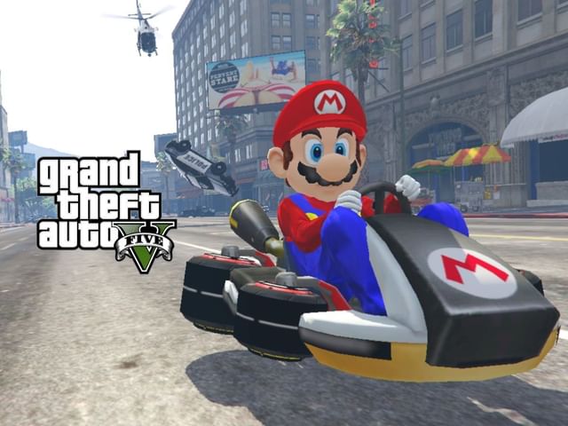 Top 5 Nintendo Games mods for GTA 5 in 2023