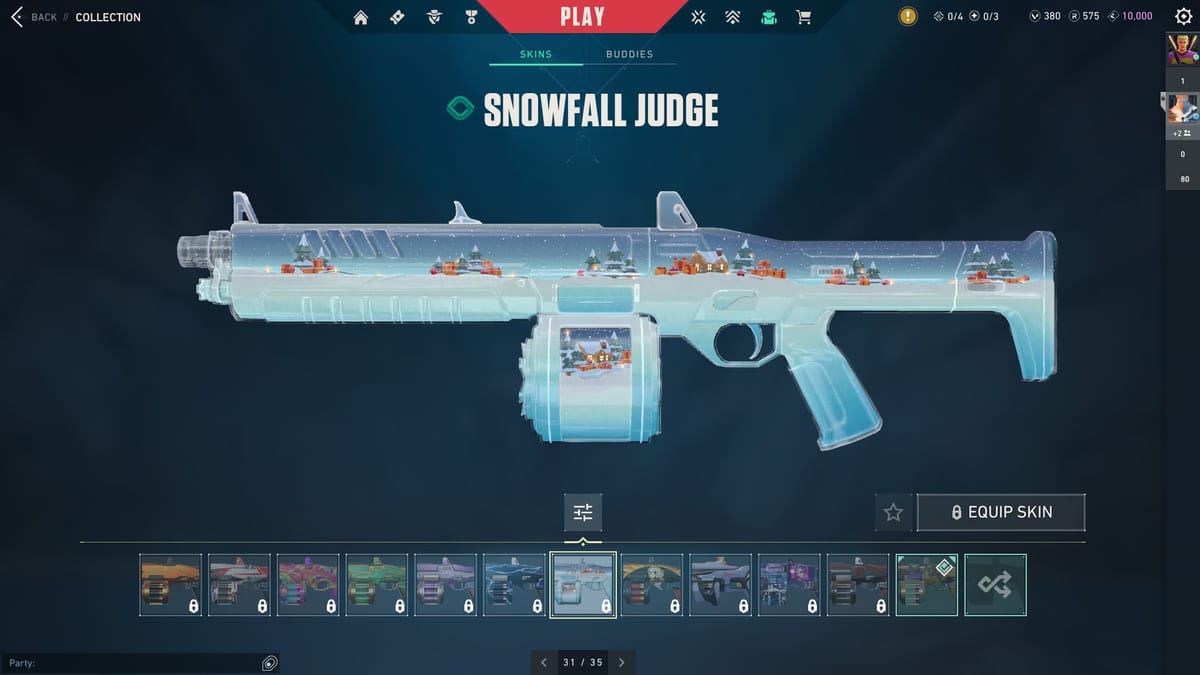 Valorant Judge tier list: All skins ranked from worst to best