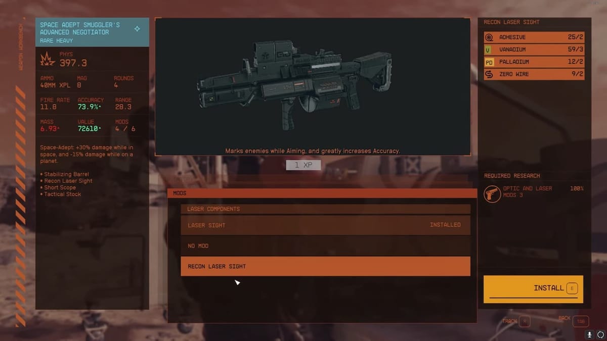 10 best Starfield weapon mods and how to unlock them