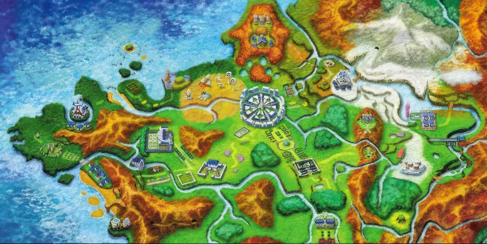 All Pokemon regions and their real-world inspirations