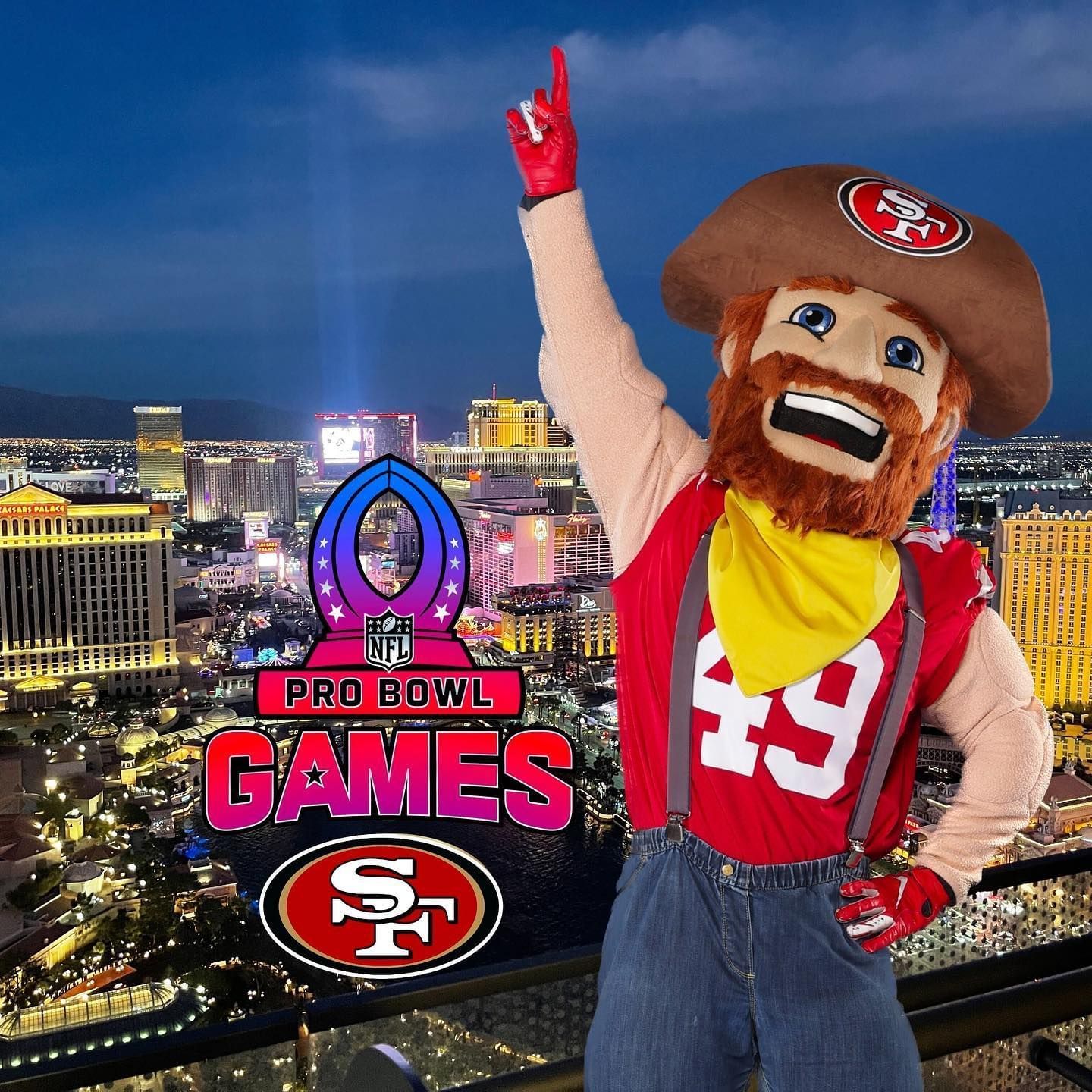 Who is the San Francisco 49ers Mascot, Sourdough Sam?