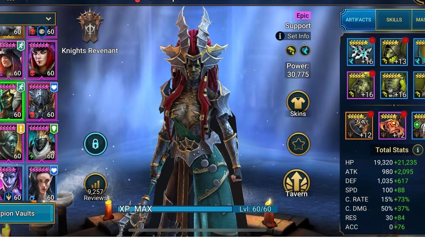 Raid Shadow Legends Champions tier list (September 2023)