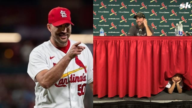 In Photos: Adam Wainwright's son steals the show with adorable moment ...