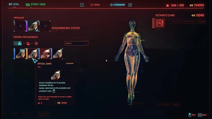 10 best Cyberware in Cyberpunk 2077 Phantom Liberty 2.0