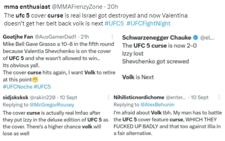 UFC 5 curse: What is the UFC 5 curse going around on MMA social media ...