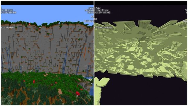 Minecraft player codes Far Lands in latest 1.20 version