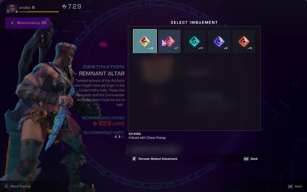 All Wayfinder imbuements and mutators, explained