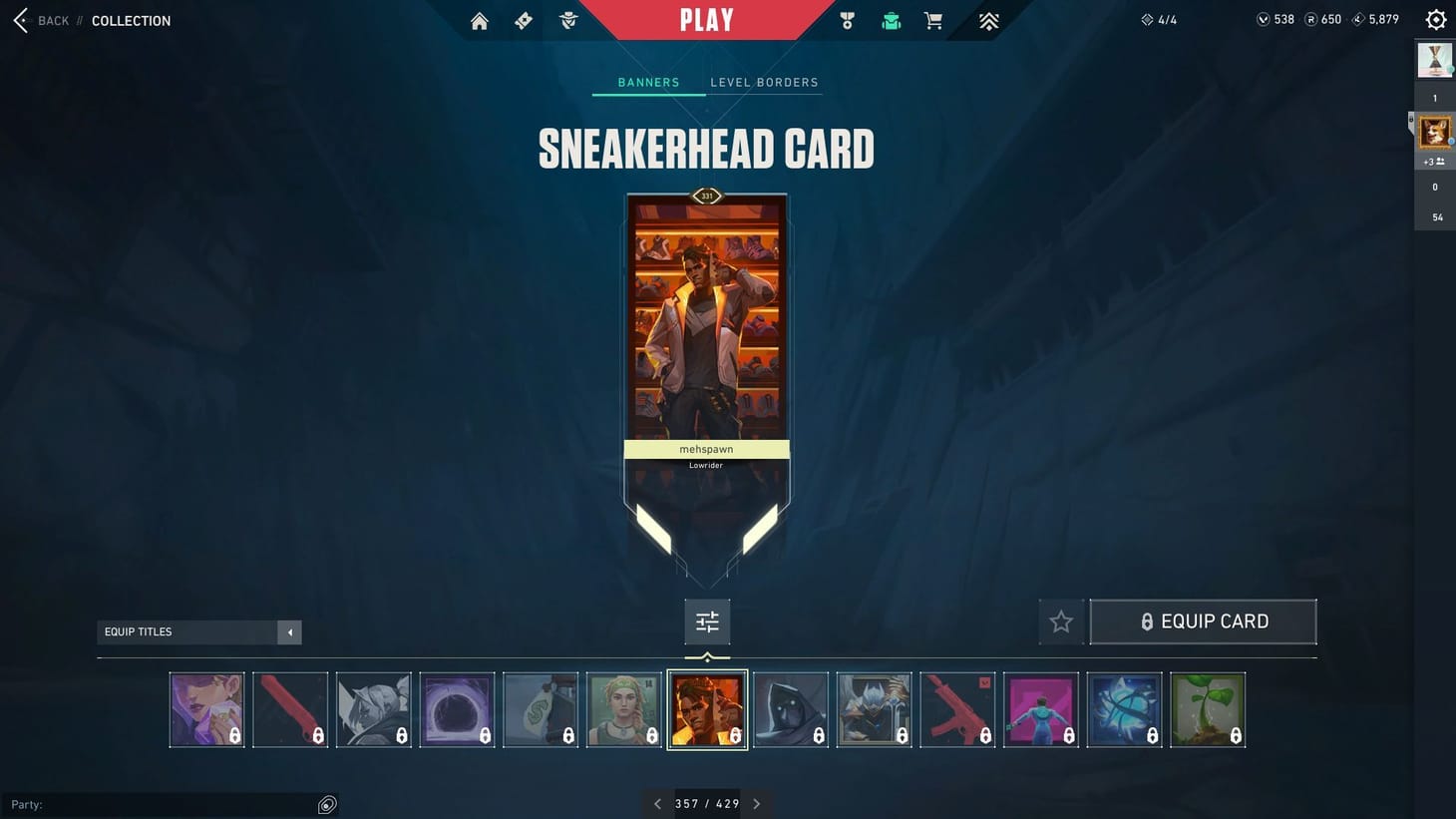 5 best Phoenix Player Cards to buy from Valorant's Accessories store