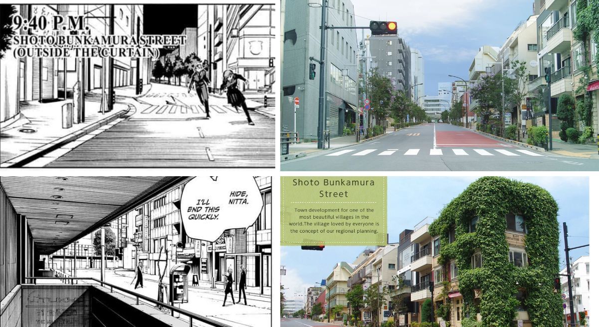 The locations of Jujutsu Kaisen's Shibuya arc: The layout of Shibuya, explained