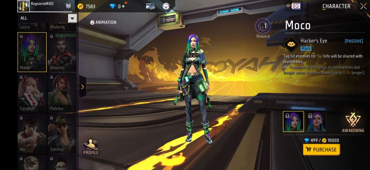 10 best Free Fire characters for Battle Royale mode