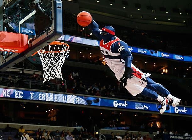 Who are the Washington Wizards' mascots, G-Man and G-Wiz?