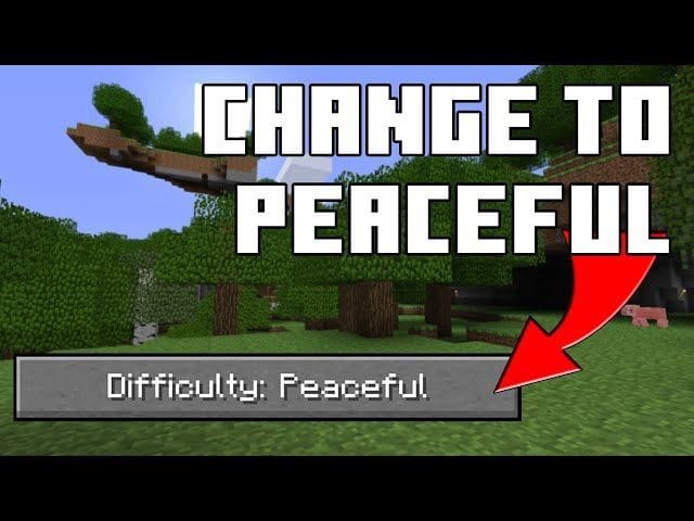 All four difficulty modes in Minecraft explained