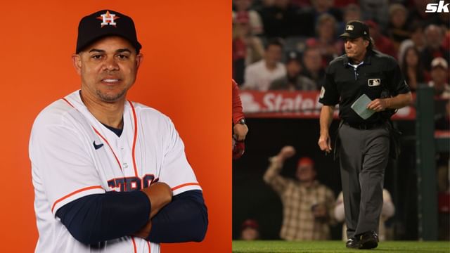 Watch: Astros hitting coach Alex Cintron ejected for a second time this ...