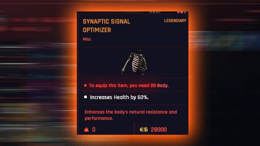 10 best Cyberware in Cyberpunk 2077 Phantom Liberty 2.0