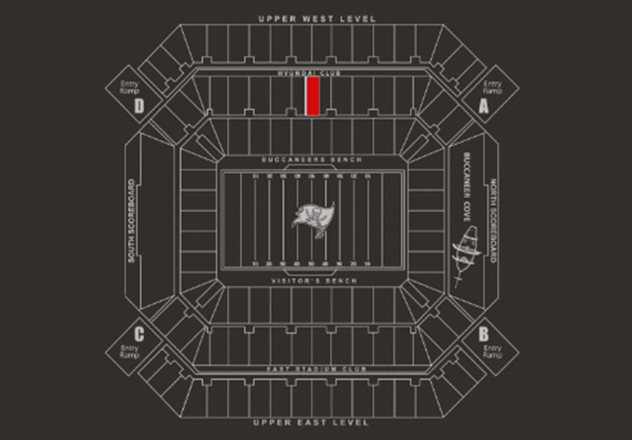 What is the capacity of Raymond James Stadium?