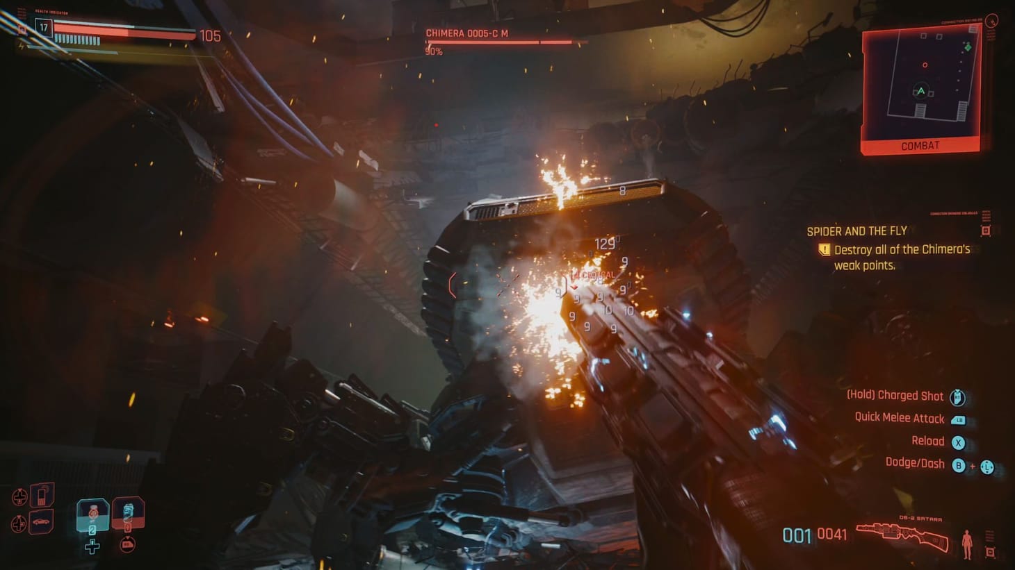 Cyberpunk 2077 Phantom Liberty (2.0): Chimera 0005-C M boss guide