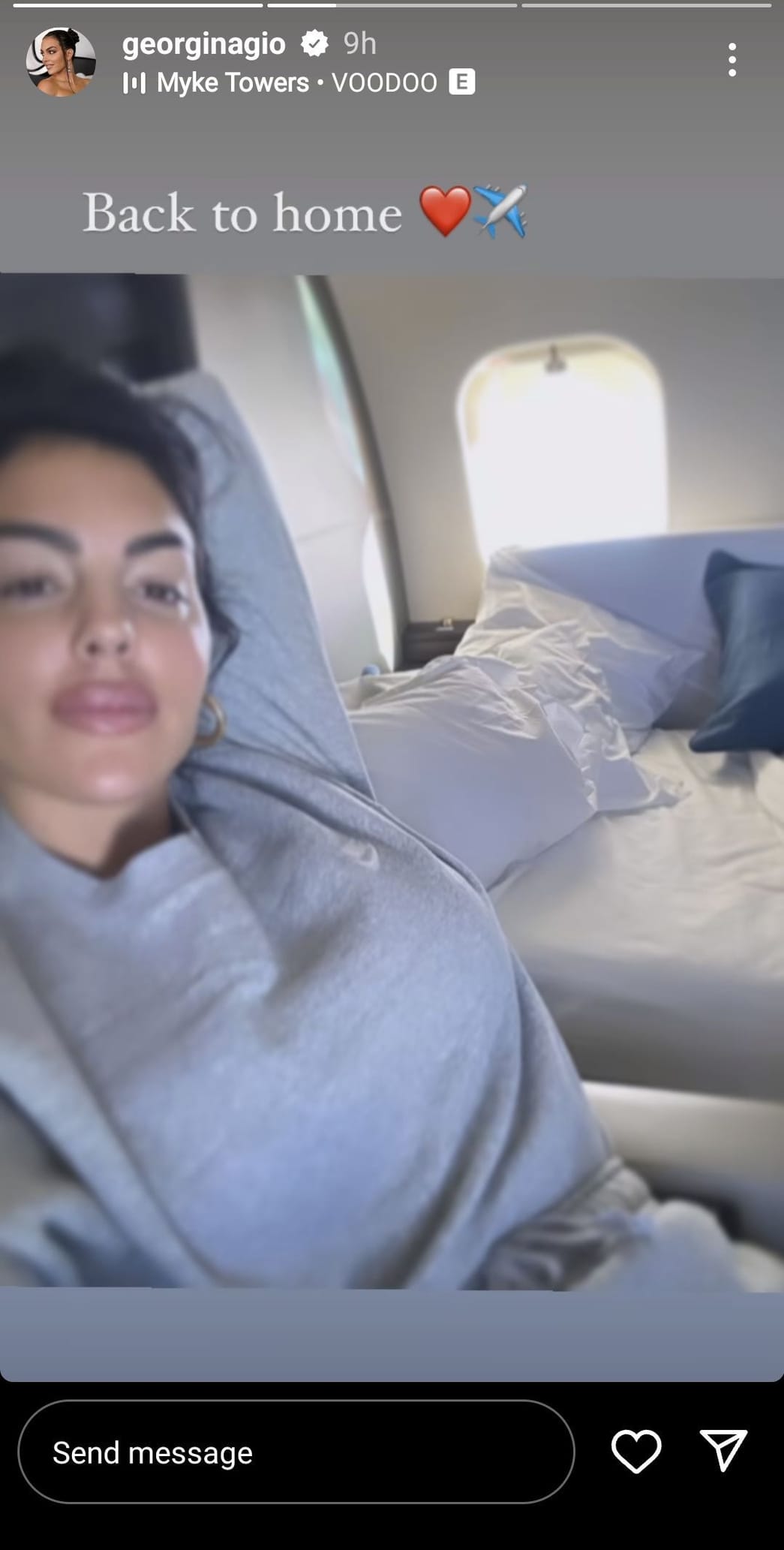 “Back to home” - Cristiano Ronaldo’s girlfriend Georgina Rodriguez ...